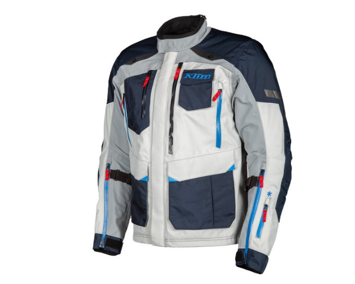 Klim Carlsbad Jacket Navy Blue/Cool Gray – Sierra BMW Motorcycle