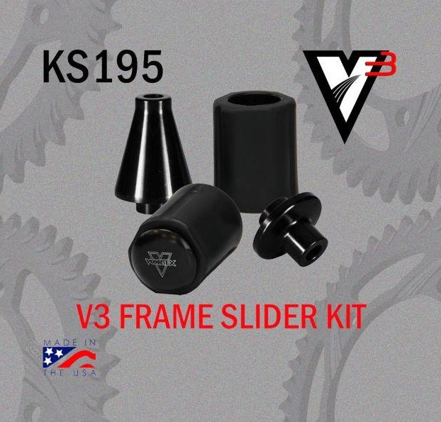 Vortex S1000RR V3 Frame Slider Kit – Sierra BMW Motorcycle