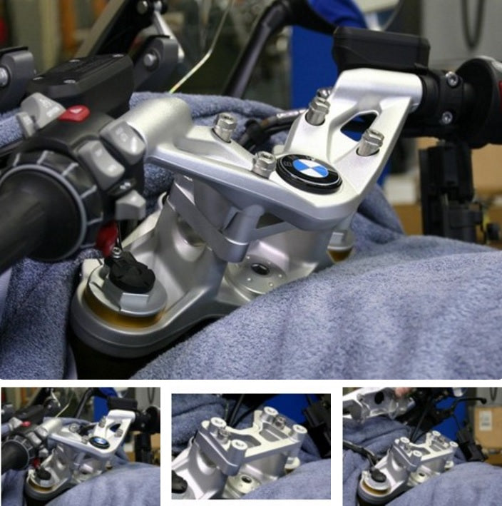 Ilium Works R1250RS|R1200RS WC (16-on) Bar Risers – Sierra BMW Motorcycle