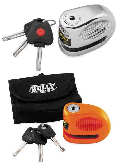 Bully Li'l Bully Hardened Metal Motorcycle Disc Lock Kit w/pouch ...