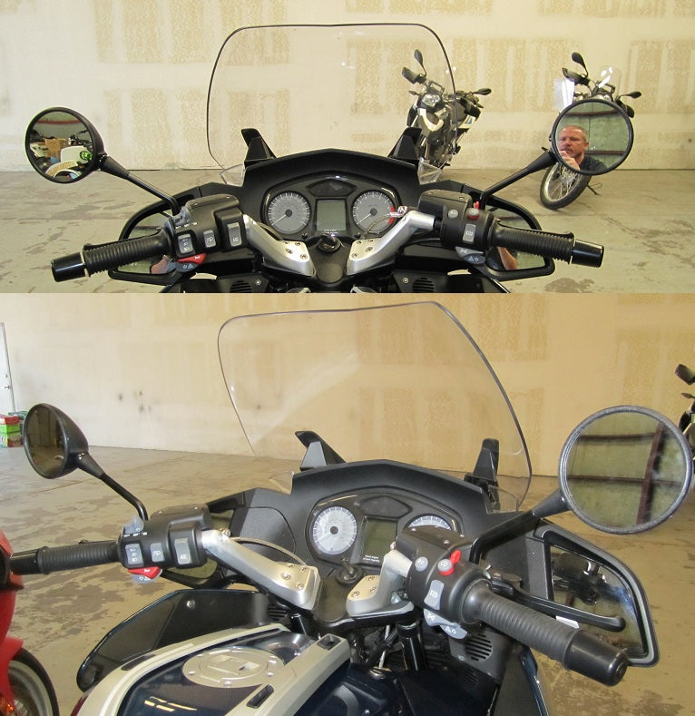 BMW R1200RT|R1150RT Bar-Mount Mirror Kit – Sierra BMW Motorcycle