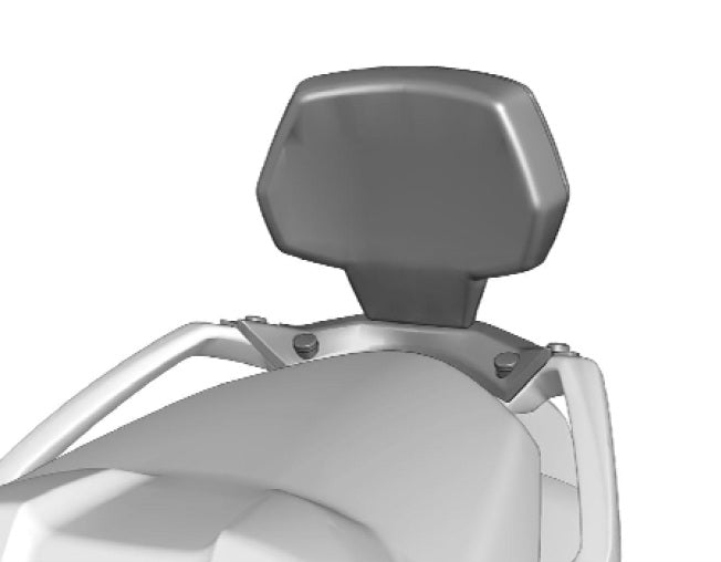 BMW C650GT|Sport|C600 Sport Passenger Backrest – Sierra BMW Motorcycle